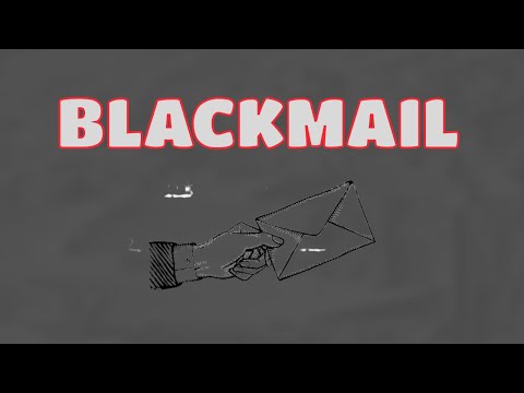 What Does BLACKMAIL Means || Meanings And Definitions With Example in ENGLISH