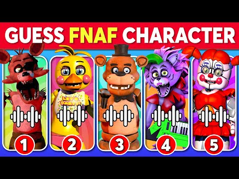 Guess The Five Night At Freddy's Character đ» By Dance, Emoji, Voice đ | FNAF Quiz 2024