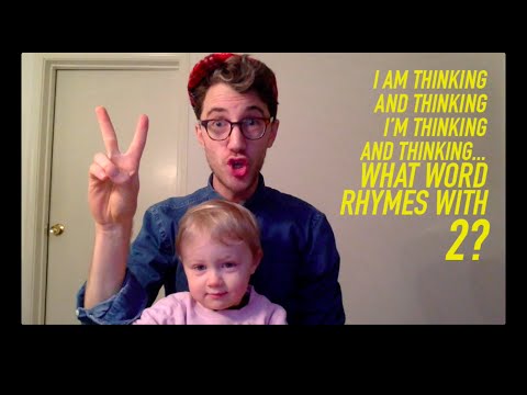 Mr. Palindrome - What Word Rhymes With Two?
