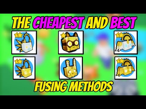The CHEAPEST and *BEST* fusing methods for the tech world PETS in PET SIMULATOR X