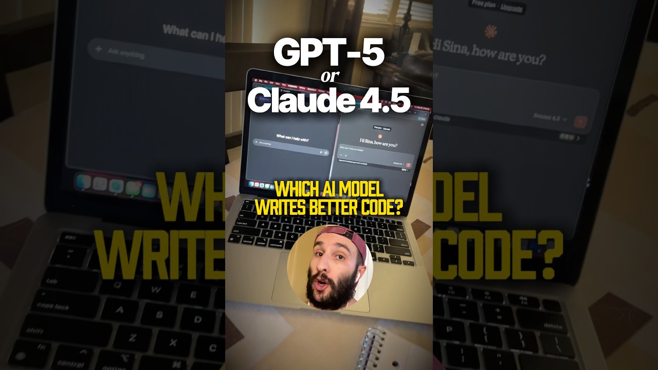 GPT-5 vs Claude 4.5: Which AI Can Code Better?🚨