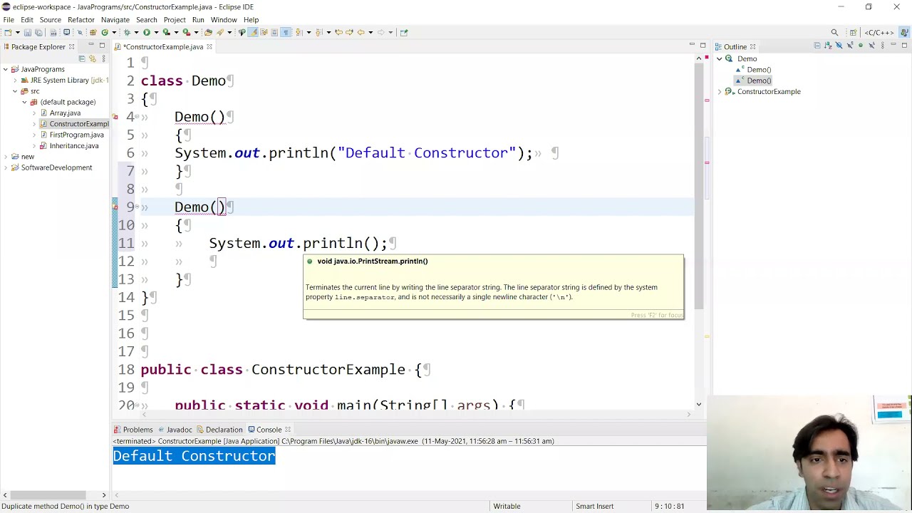 Packages | Constructor Problem | Access Specifiers in Java