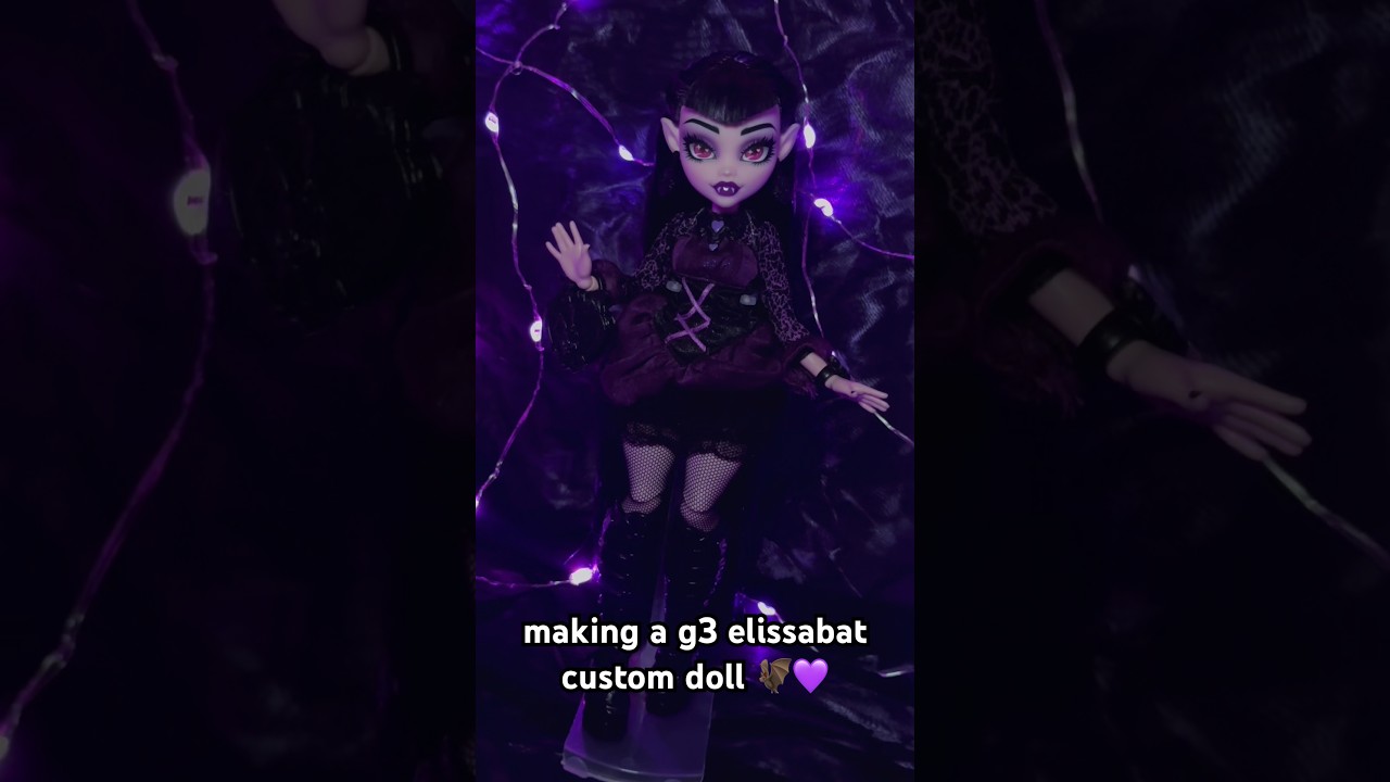 Making a G3 Elissabat Custom Doll - SylphicStudios