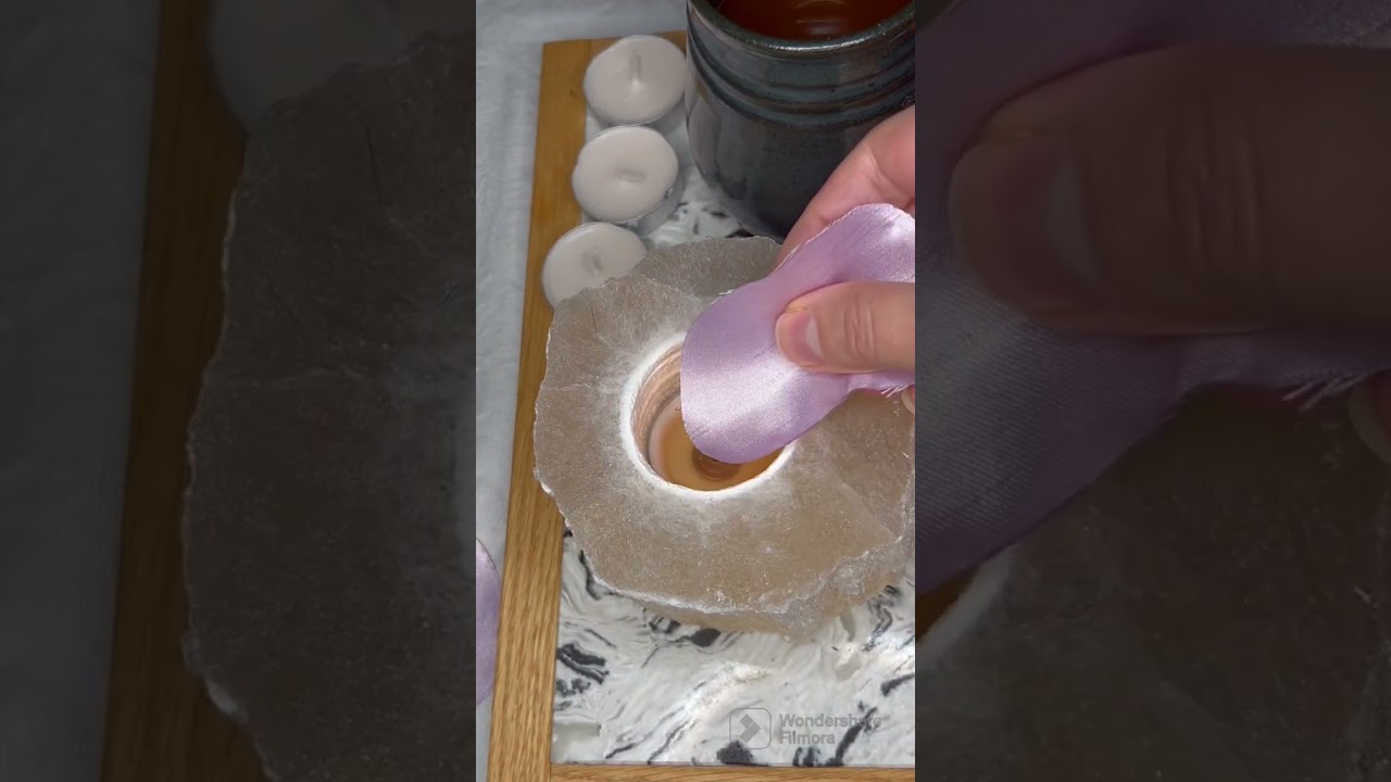 Making Peonies form scraps of poly sateen