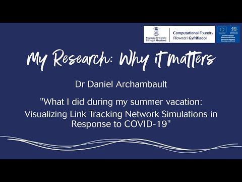 My Research: Why it Matters with Dr Daniel Archambault, Computer Science