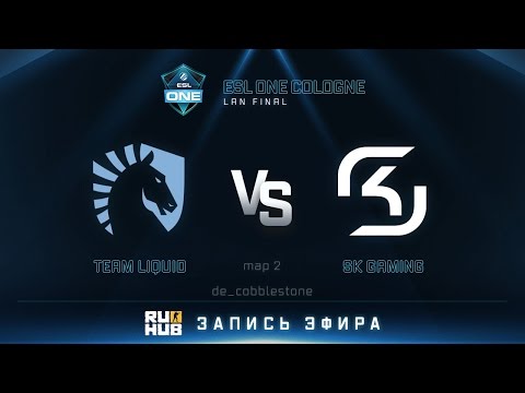 ESL One Cologne 2016. Team Liquid vs SK Gaming - map 2 - de_cobblestone