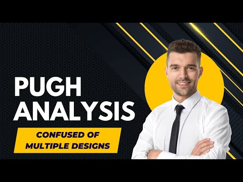 How to Create a Decision Matrix Analysis | Pugh Method | Pugh Analysis #design #decisionmaking