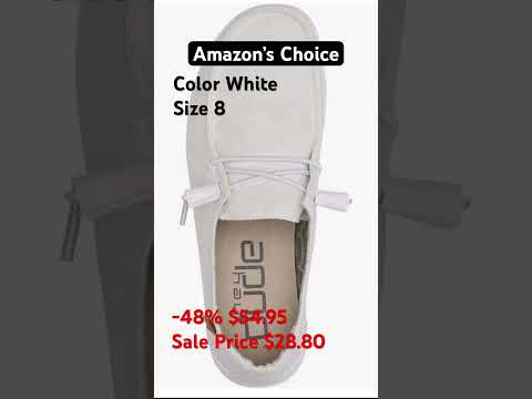 @SheilaMarieRomero #heydude #amazon #amazondeals #amazonfinds #motherdaygift #womenshoes #find