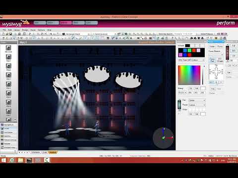 Cast Software Wysiwyg Workspace and Basic Grouping