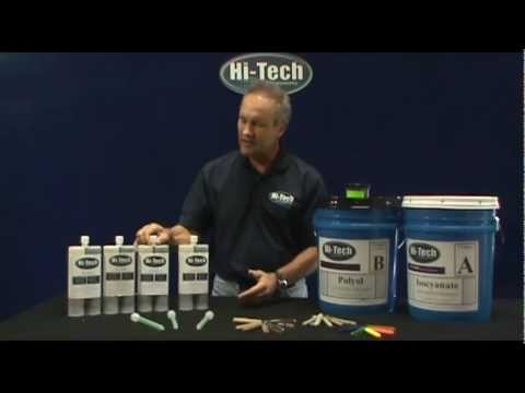 Hi-Tech Systems Polyurea Concrete Crack Repair Products