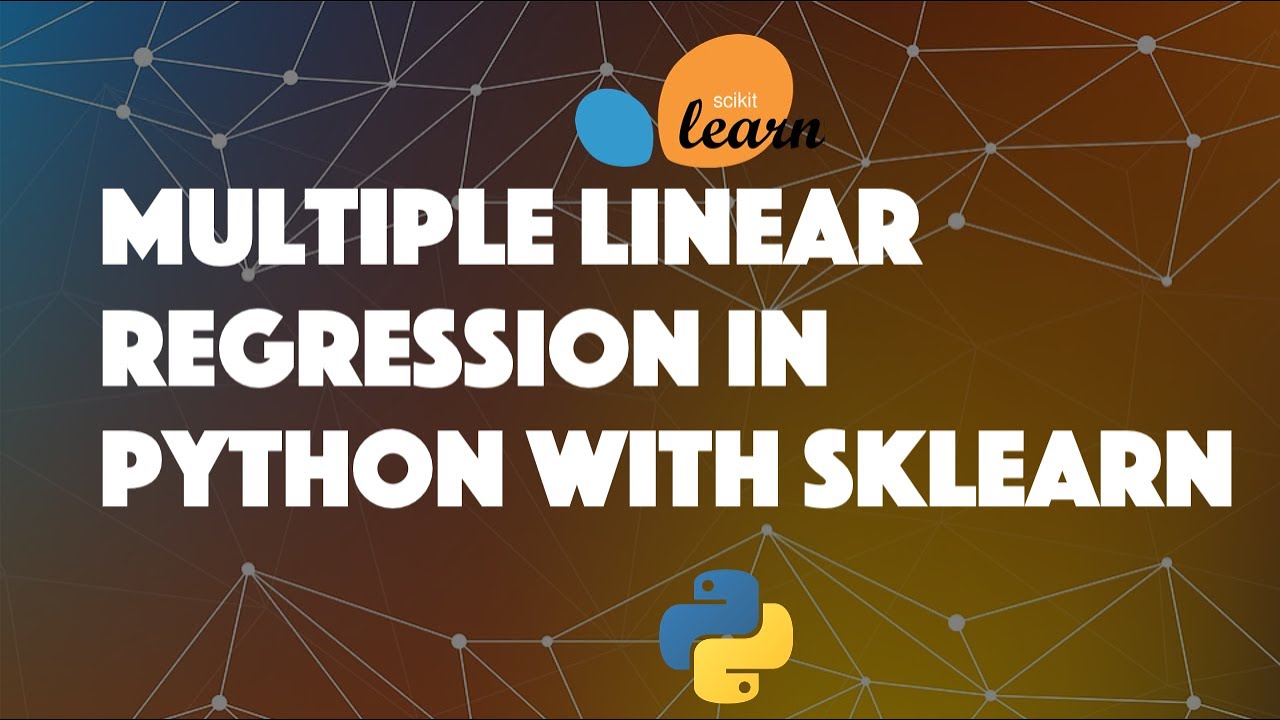 Multiple Linear Regression in Python with SKLEARN