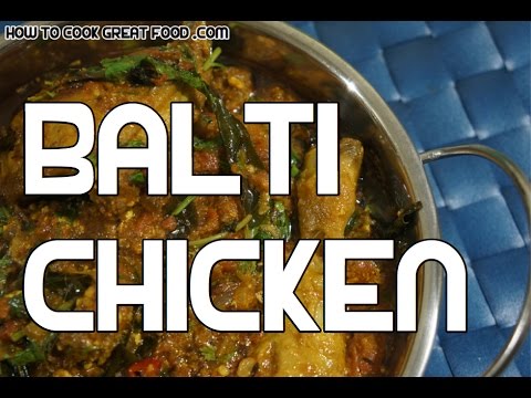 Chicken Balti Recipe - Massala Karahi Kadhai कडा़ही