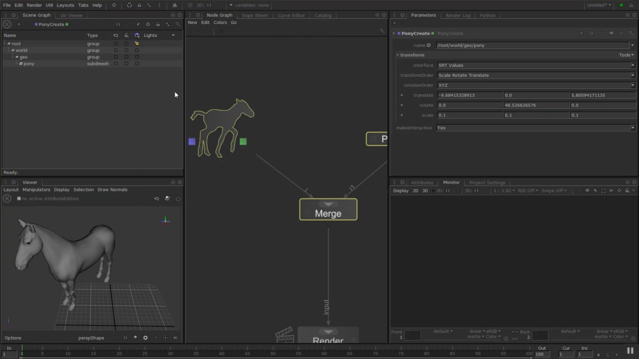 Katana Basics Part 3 User Interface