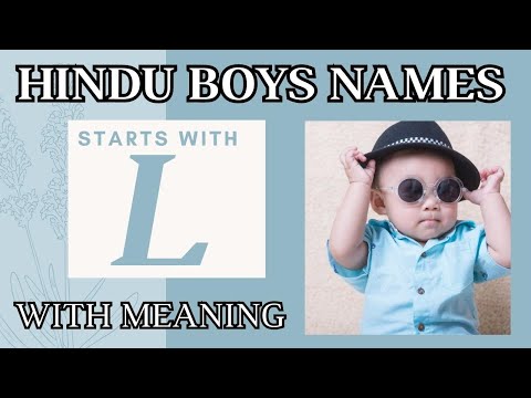Hindu Boy Names Starting with L with Meaning | Popular & Unique Indian Boy Names starts with L