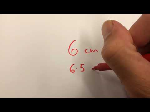How to measure cm and mm using a ruler
