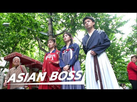 Would You Wear Traditional Chinese Clothes In Public? [Social Experiment] | ASIAN BOSS