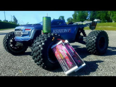 It's Back! Castle 1717 1650kv Motor - Kraton 8s first tests