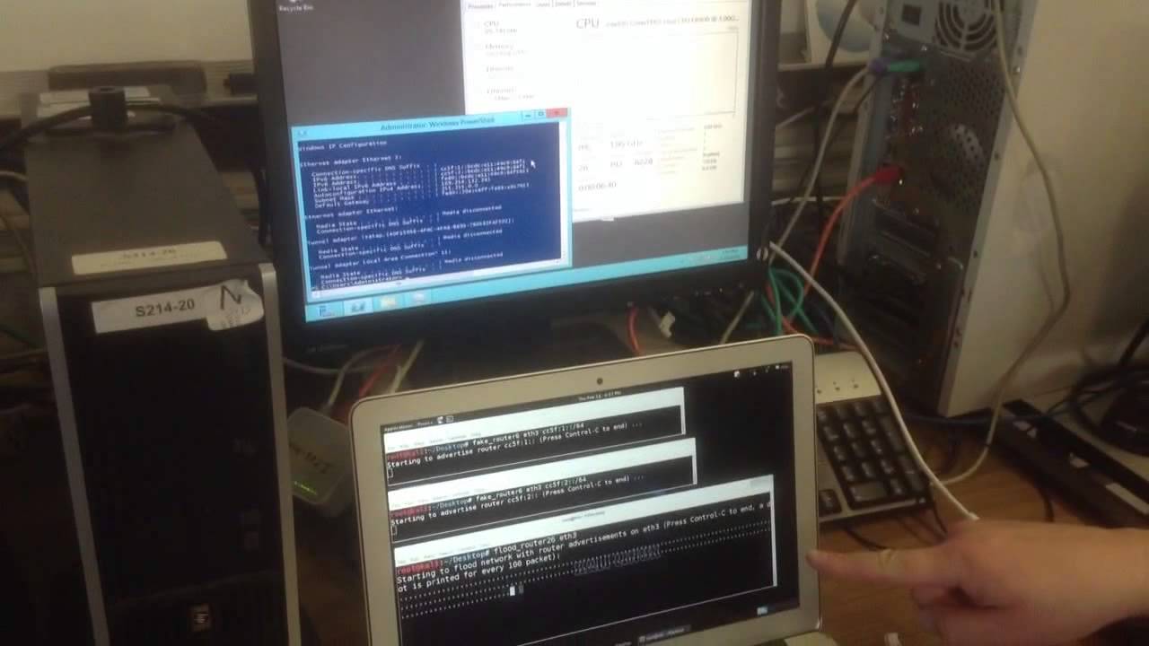 Windows Server 2012--Testing the IPv6 RA Flood DoS Patch MS14-006