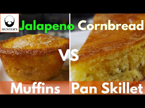 Battle of the Jalapeno Cornbread | Pan Skillet VS Muffin Pan | #Jiffy #Southernstyle