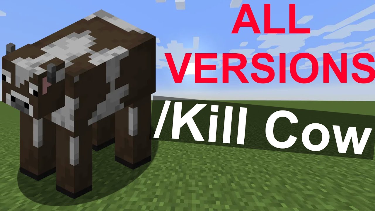 How To Kill A Specific Minecraft Mob Type With Commands | Java, Bedrock, PE