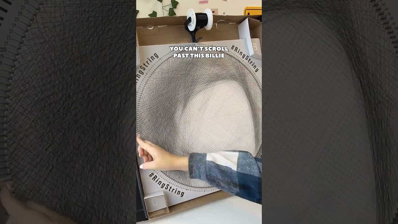 you can't scroll past this Billie #ringstring #art #popular