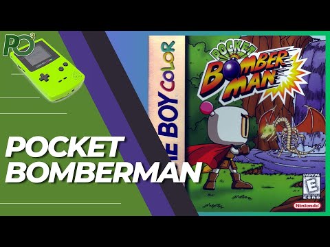 POCKET BOY BOMBS THE MOON - Pocket Bomberman - Game Boy Color Reviews #007