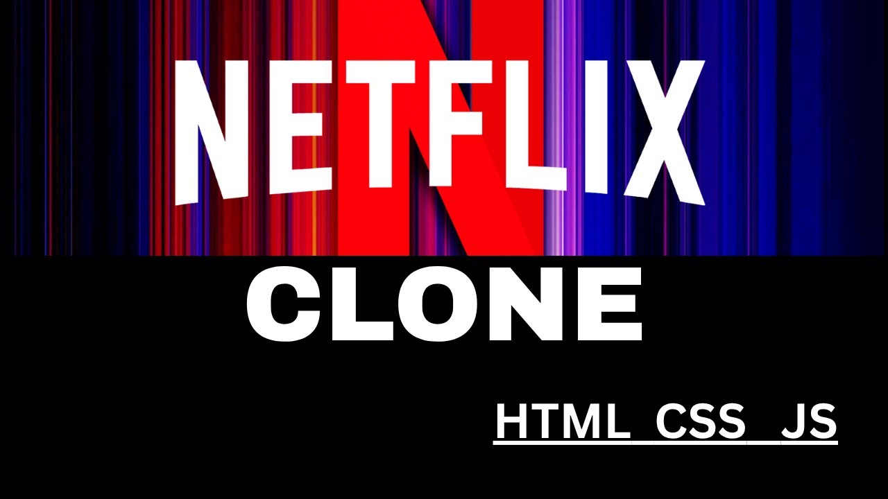 Build a Netflix Clone from Scratch using HTML, CSS & JavaScript | Live Coding Project