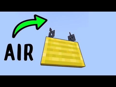 Floating Hanging Sign GLITCH in Minecraft!