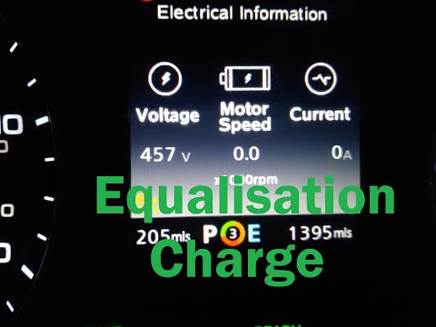 MG ZS EV Equalisation Charge - Battery Balancing