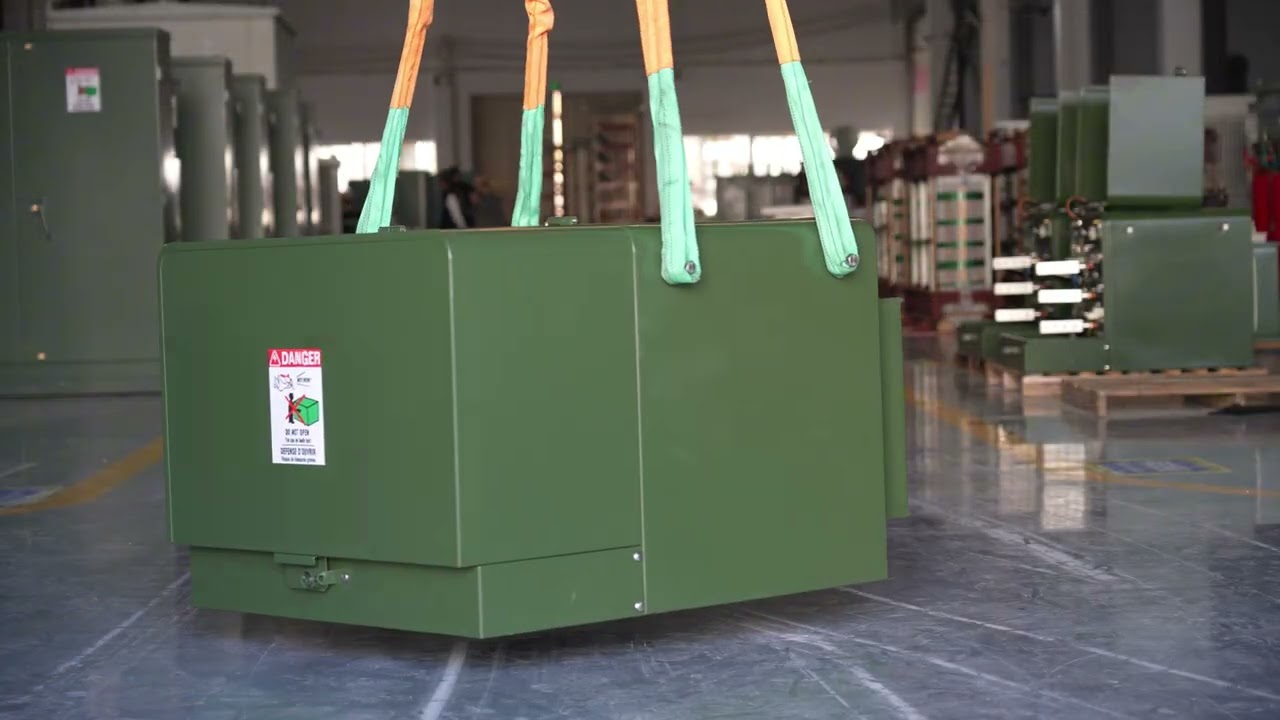 Single-phase pad-mounted transformers