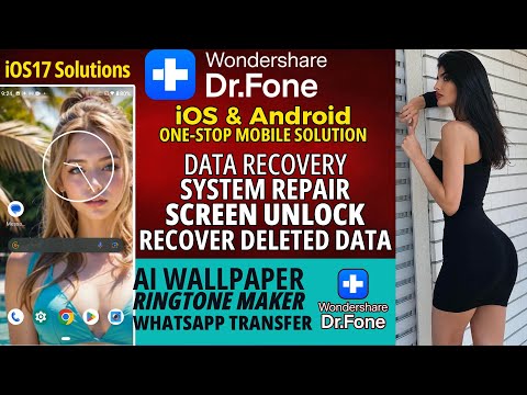Dr.Fone – System Repair Data Recovery & Backup – iOS & Android | iOS 17 Solutions | Screen Unlock