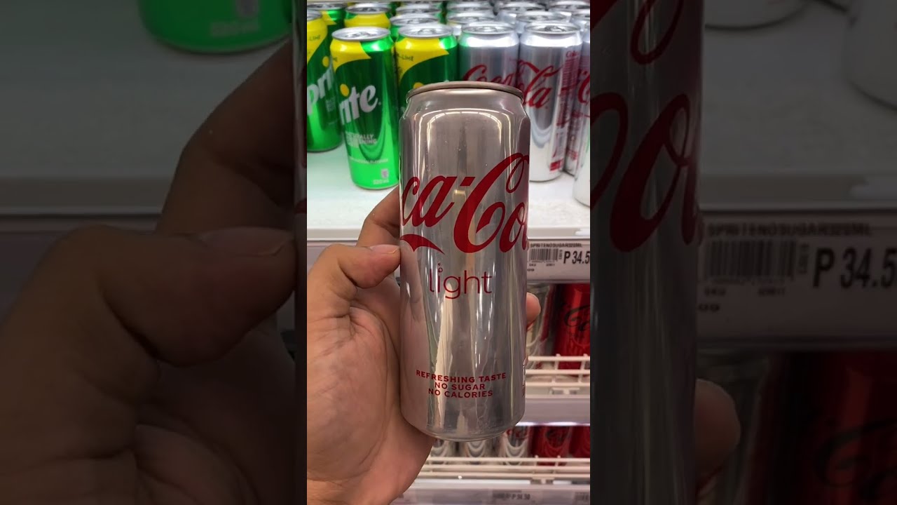 COCA COLA LIGHT #shorts #nosugar #nocalories
