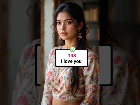 What does 143 mean? 💖 | English Love Codes Explained #shorts #viralvideo #english #facts