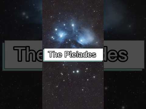 The Pleiades captured by @Cuiv, The Lazy Geek using our brand-new SVBONY SV555 telescope #SVBONY