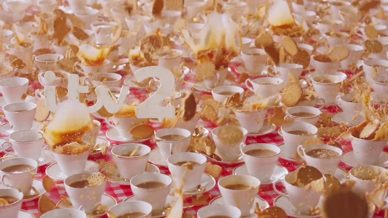 ITV2 - Tea Cup and Biscuits ident