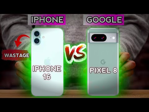 Google Pixel 8 vs Apple IPhone 16 : what are the different