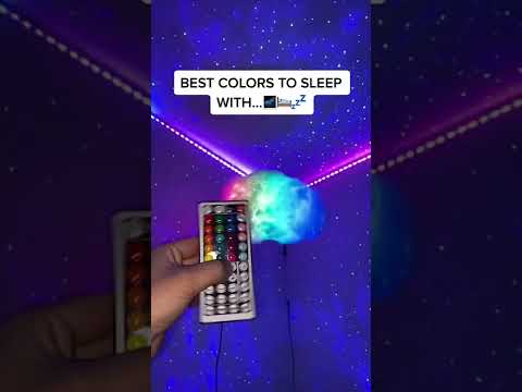Best colors to sleep with. Is it blue? red? yellow? | Daily Led Lights | Rate 1-10 π