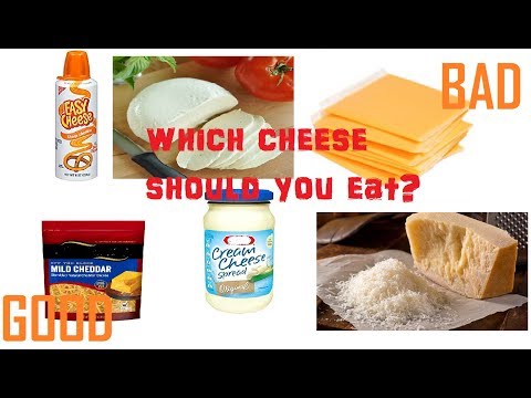 Natural cheese vs Processed cheese.