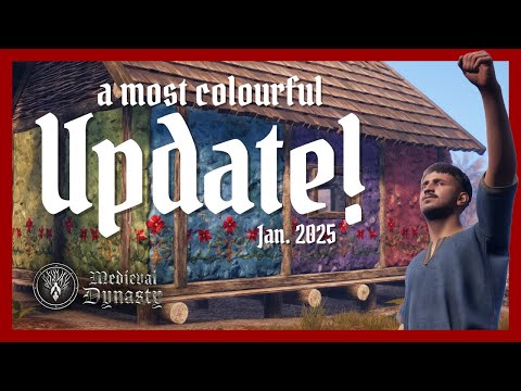 "Paint Your Town" update for Medieval Dynasty – Everything you need to know – Jan. 2025