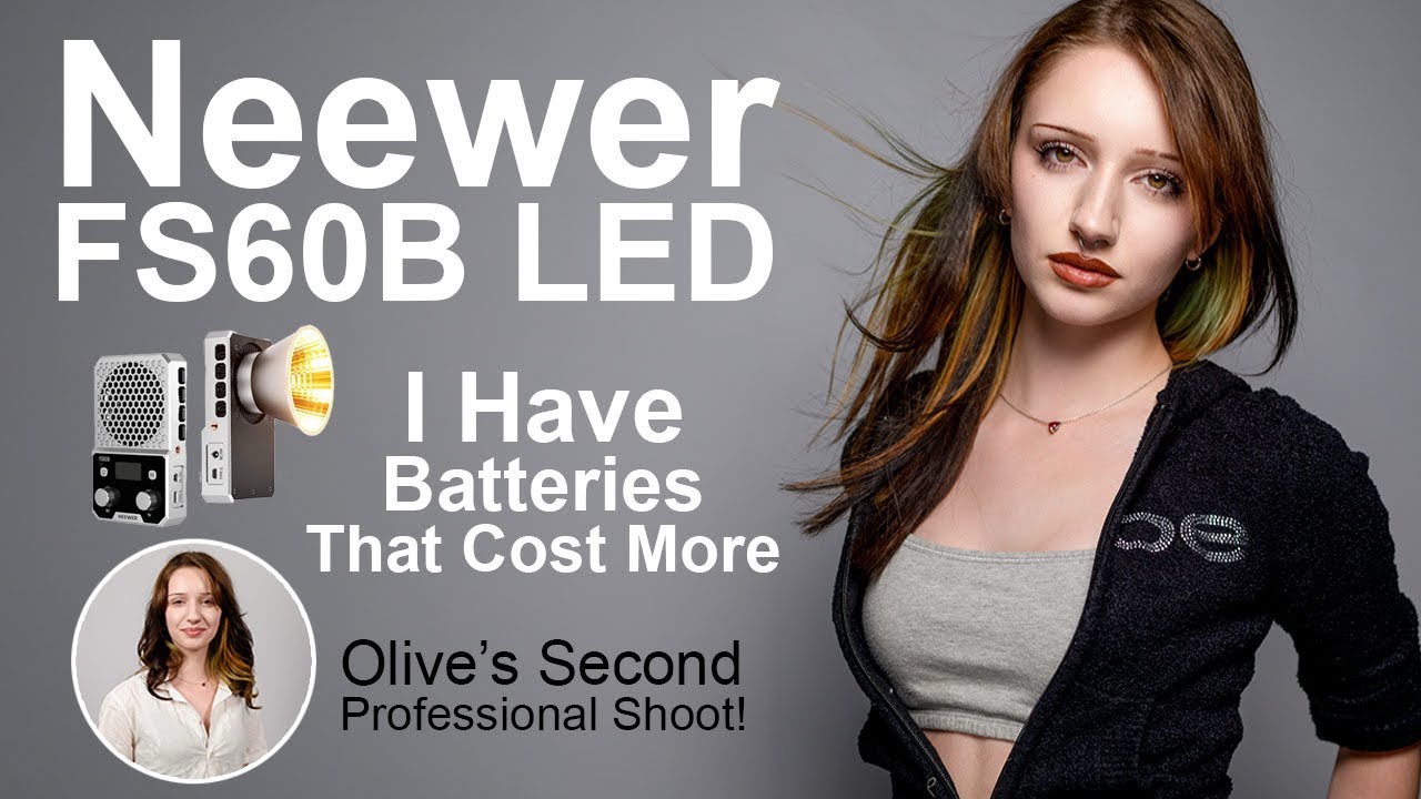 The FS60B LED punches way above its price. Olive is back for shoot 2!