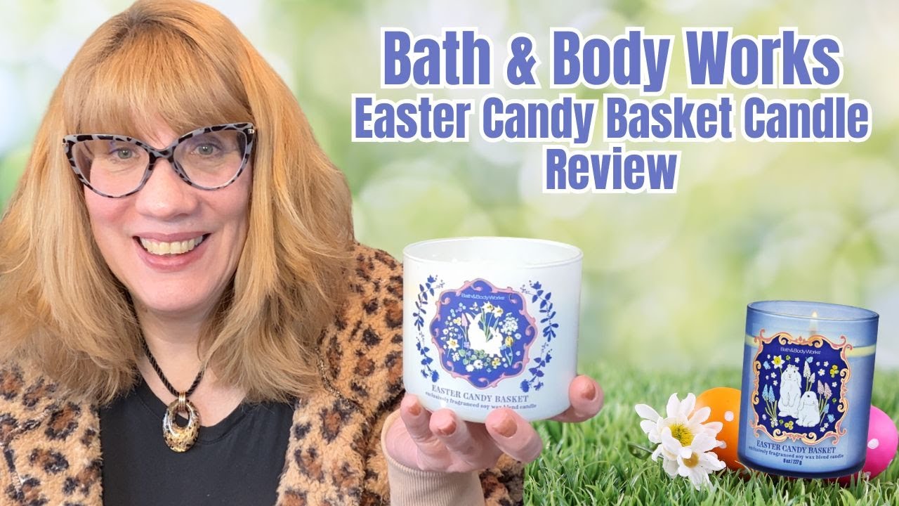 Bath & Body Works Easter Candy Basket Candle Review