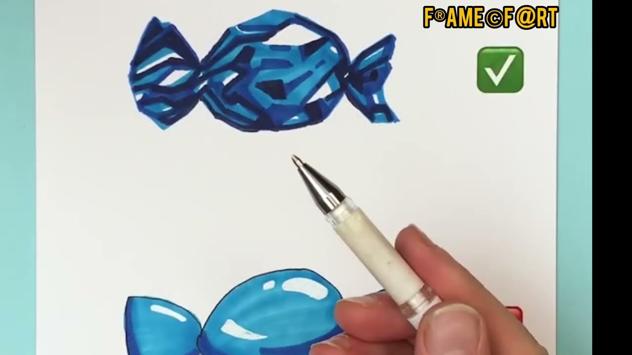 Satisfying Candy Art & Creative Designs | Frame Of Art | #design #artist #art 