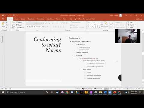Norms & Normative Focus Theory