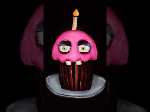 CUPCAKE CARL 🧁🤖 #FNAF #makeup #sfxmakeup #fivenightsatfreddys #makeuptutorial #fnafmakeup