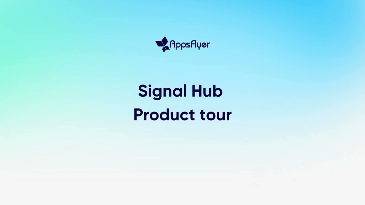 Signal Hub | Product tour