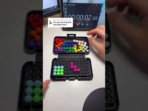 Kanoodle shake challenge 🧠 #puzzle #satisfying