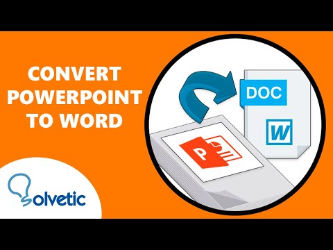πβοΈ How to CONVERT POWERPOINT to WORD