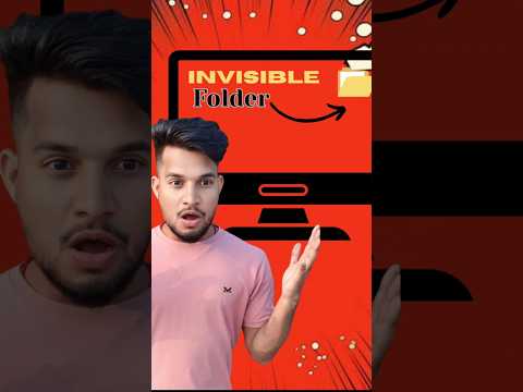 Create Invisible Folder on PC 💻 | Hidden Trick 2025 😲 #windows #shorts #computertricks #techinformer