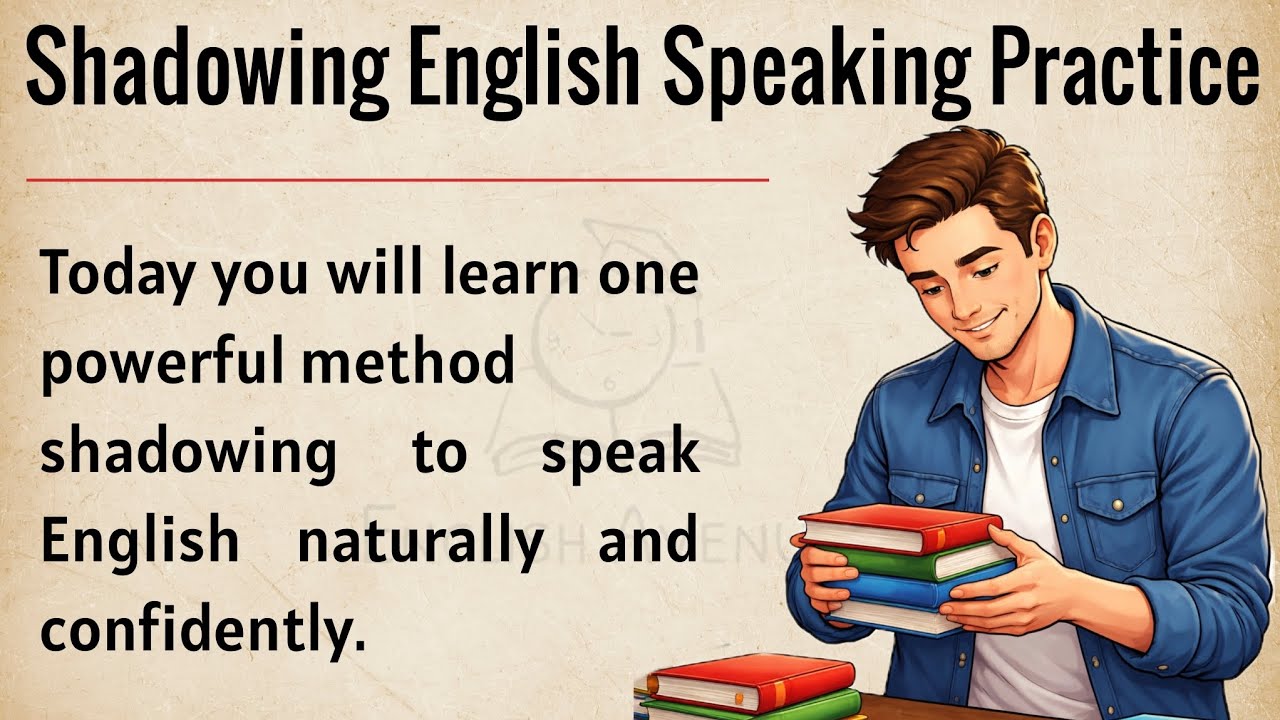 Shadowing English Speaking Practice | Speak English With Me | English Speaking Practice 