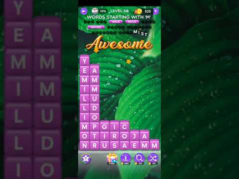 Word Crush Level 50 | Word Crush Words Starting With ‘M’